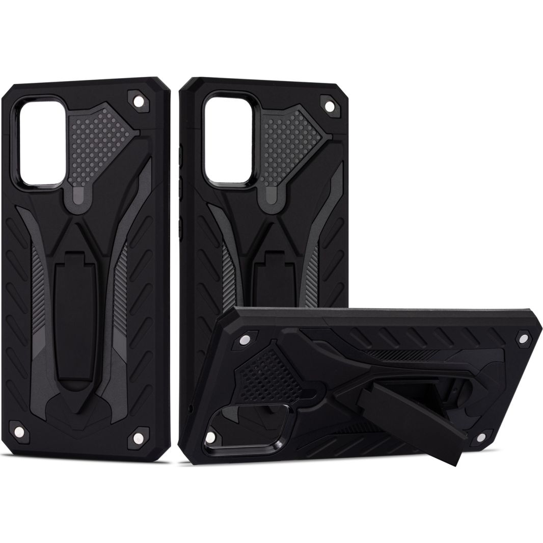Mobigear Armor Stand Samsung Galaxy S20 Hoesje Hardcase Backcover Shockproof met Standaard ...