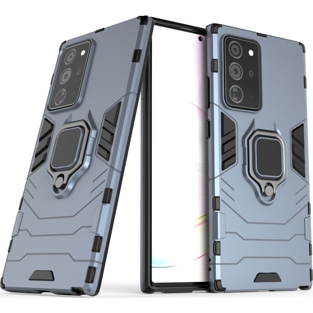 Mobigear Armor Ring Samsung Galaxy Note 20 Ultra Hoesje Hardcase Backcover Shockproof met ...