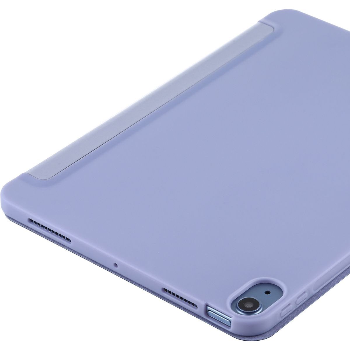 Mobigear Tri-Fold Gel - Apple iPad Air 5 (2022) Hoes Bookcase - Paars 601011-1 - hoesjesdirect.nl