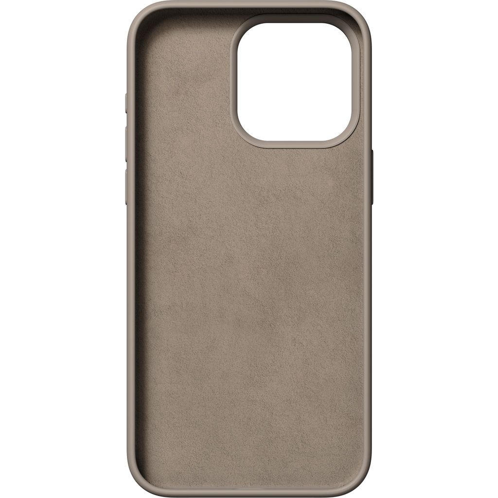 Nudient Base iPhone 15 Pro Siliconen Hoesje Backcover - Stone Beige 4-124515 - hoesjesdirect.nl